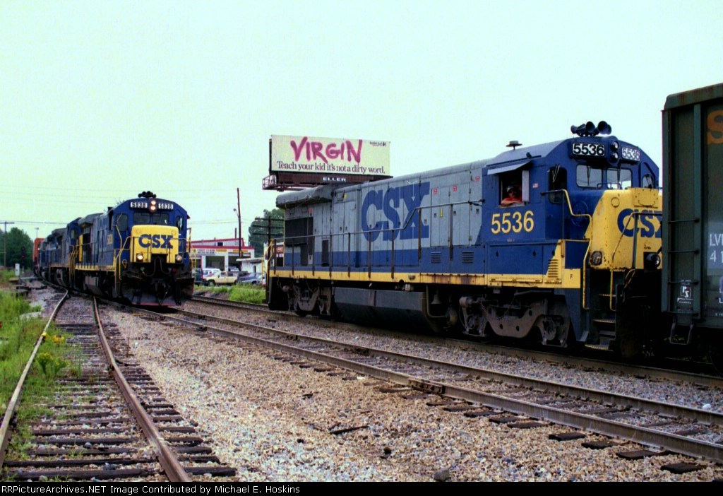 CSX 5536 meets 5838